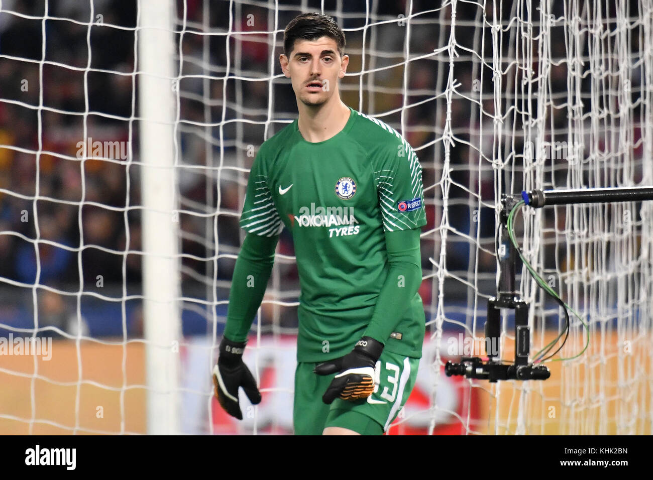 Thibaut Courtois Chelsea Roma 31-10-2017 Stadio Olimpico Calcio Uefa ...
