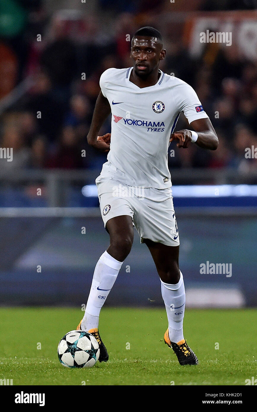 Antonio Rudiger Chelsea Roma 31-10-2017 Stadio Olimpico Calcio Uefa ...