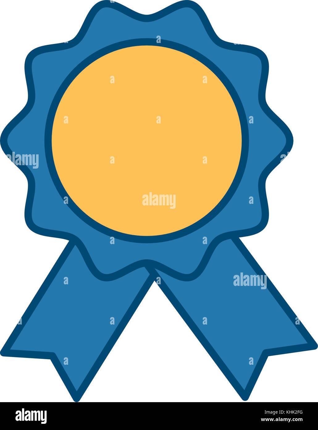 Award ribbon symbol Stock Vector Image & Art - Alamy