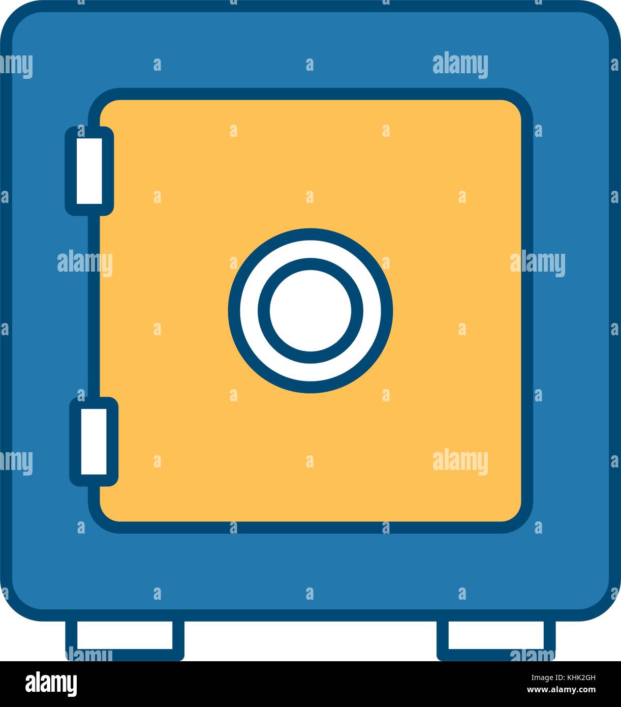 Safe deposit box Stock Vector Image & Art - Alamy