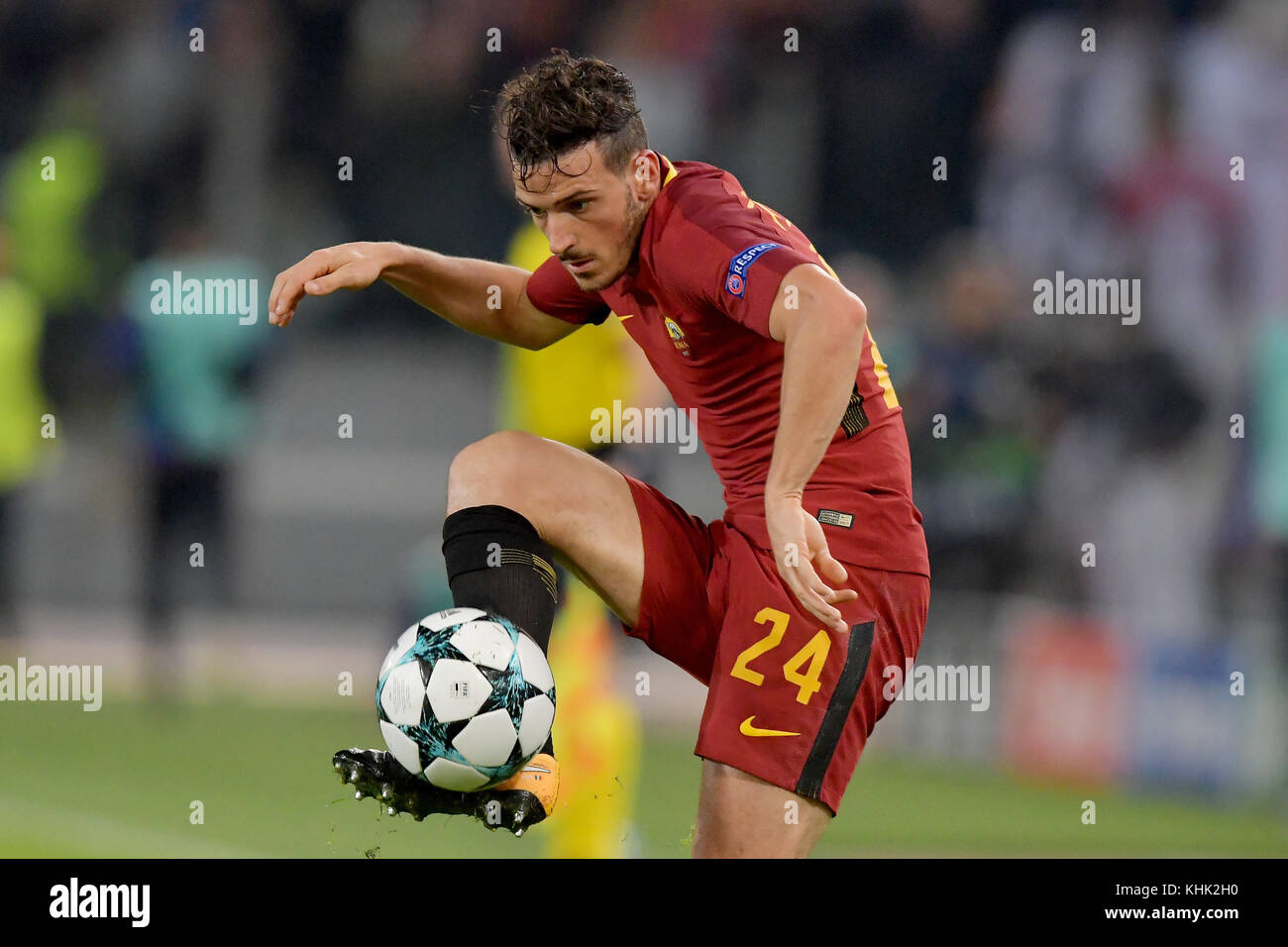 Alessandro Florenzi Roma. Roma 31-10-2017 Stadio Olimpico Champions ...
