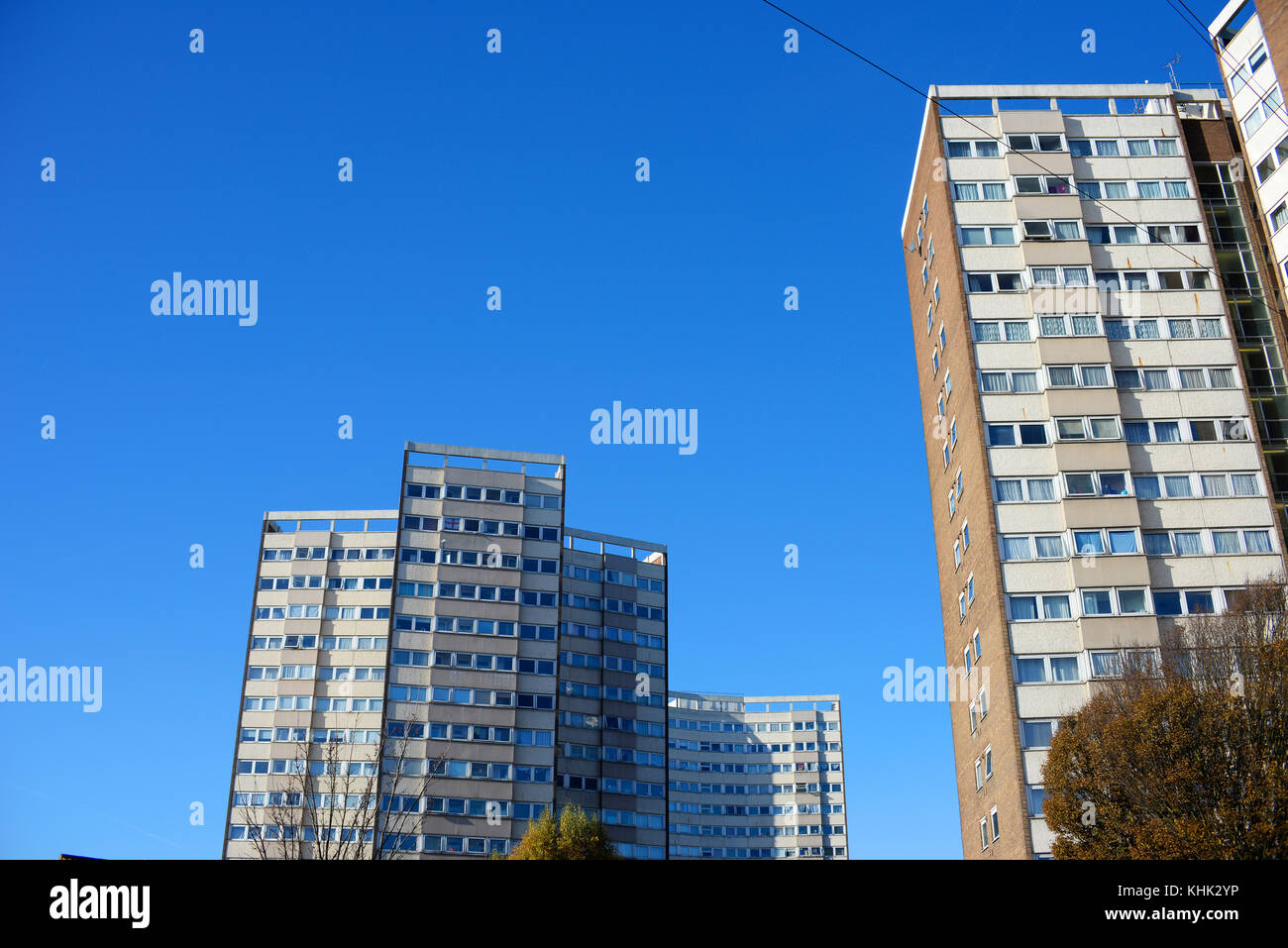 Queensway estate Tower block, block of flats high rise in Southend on ...