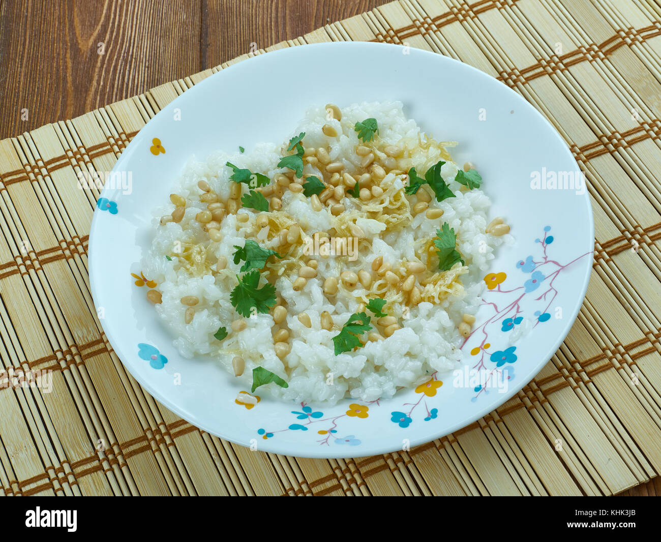 Lebanese Rice with Vermicelli,Mediterranean Dish Stock Photo - Alamy