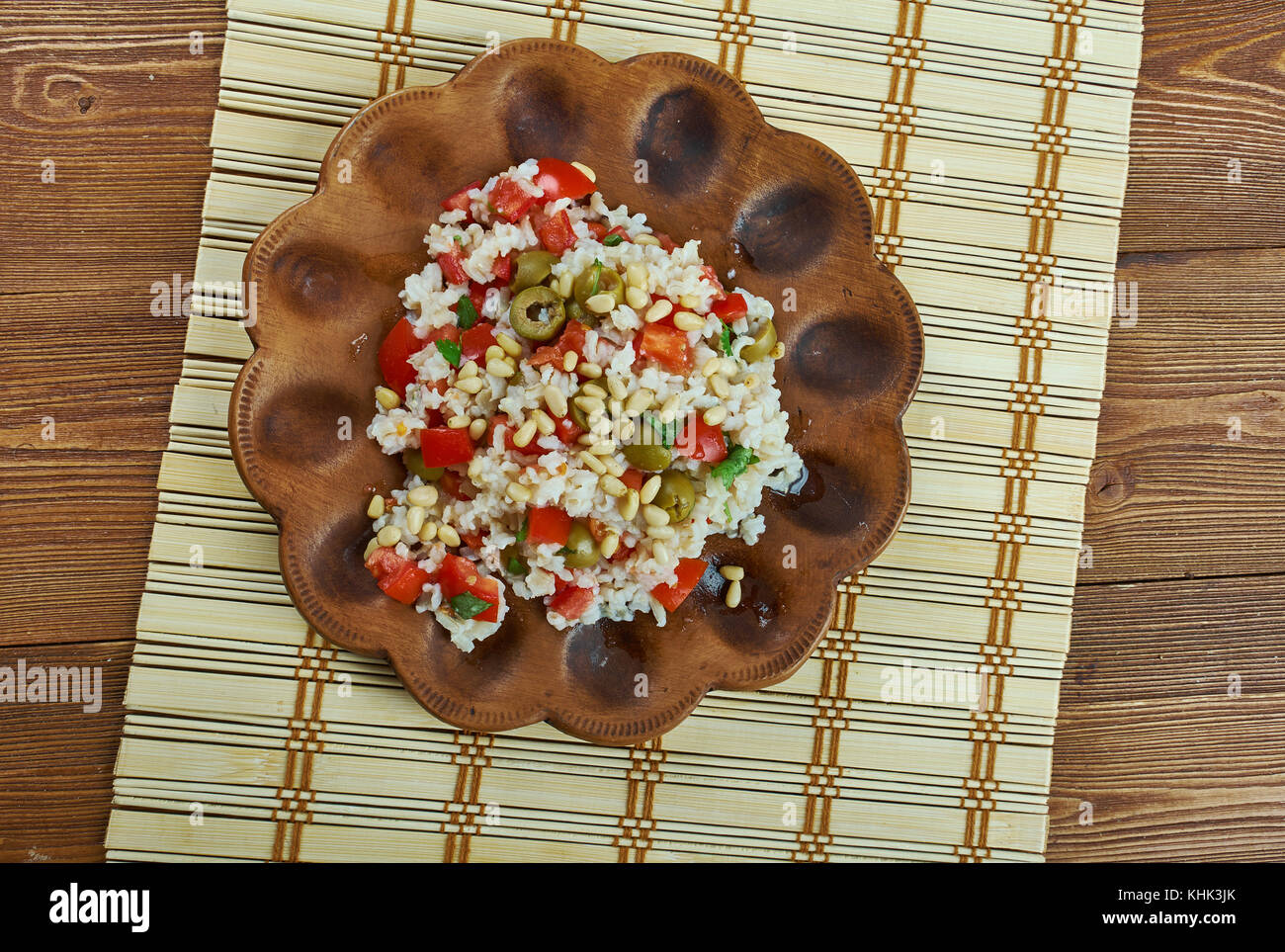 Mediterranean Wild Rice with Pine Nut Cheese, complement any summer ...