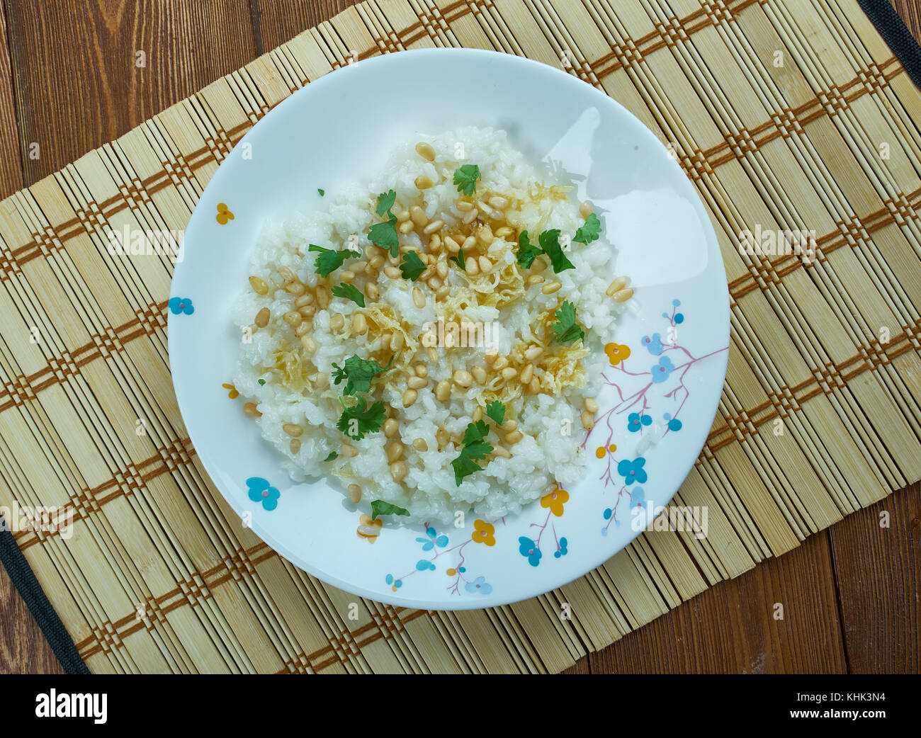 Lebanese Rice with Vermicelli,Mediterranean Dish Stock Photo - Alamy