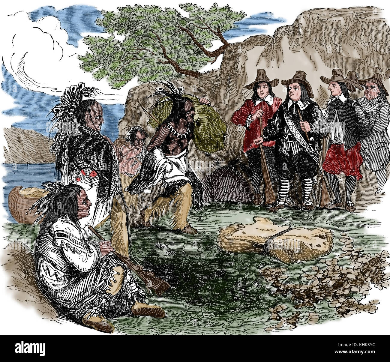 Colonization north america High Resolution Stock Photography and Images ...