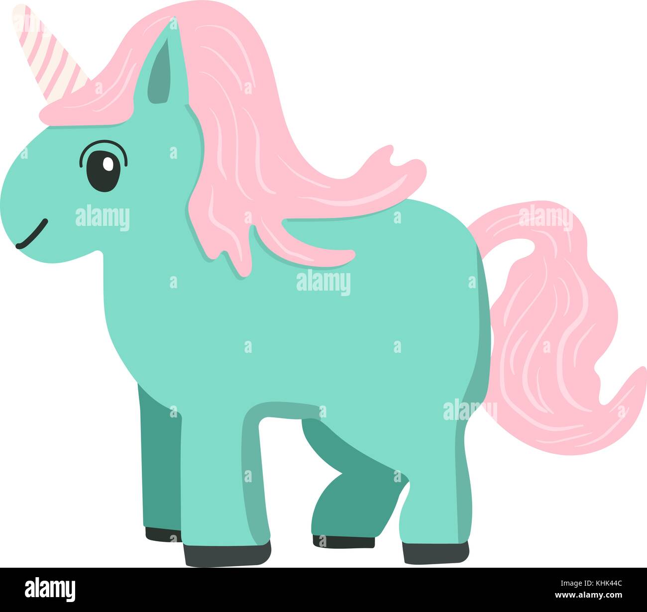 Cartoon unicorn hi-res stock photography and images - Alamy
