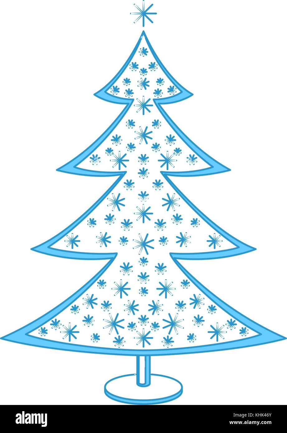 Christmas tree, pictogram Stock Vector Image & Art - Alamy