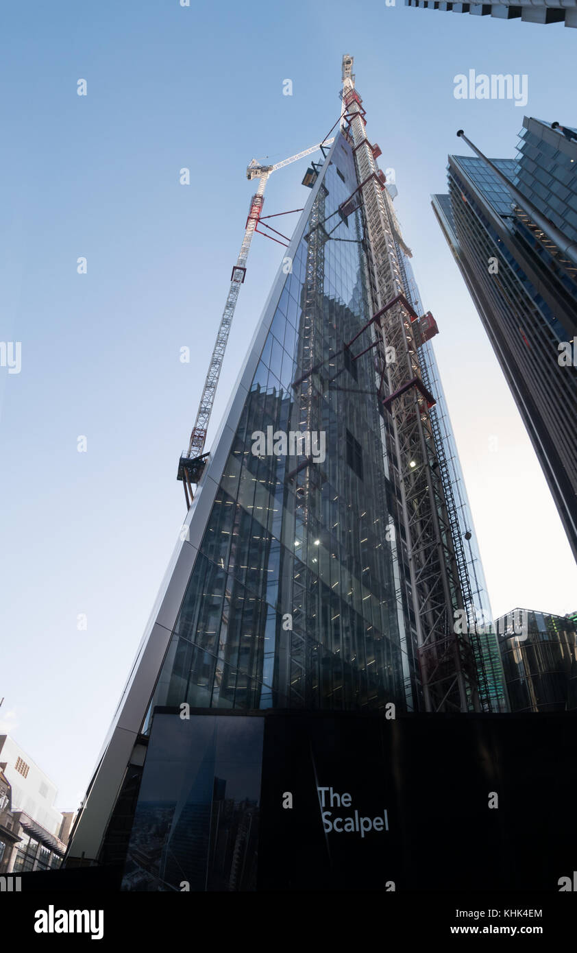 The scalpel, nearing completion ( november 2017), in the financial ...