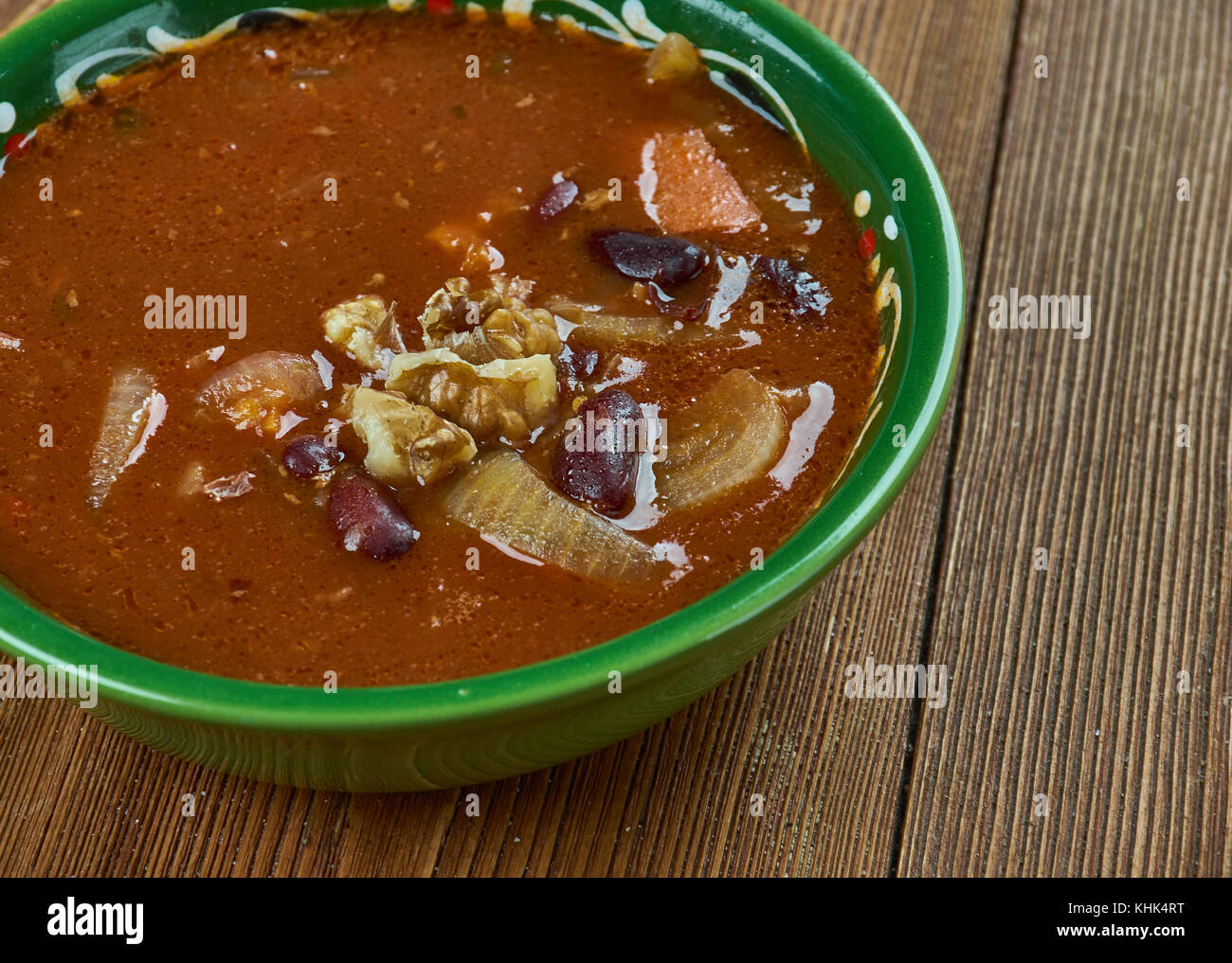 lobahashu - Armenian traditional bean soup, close up Stock Photo - Alamy