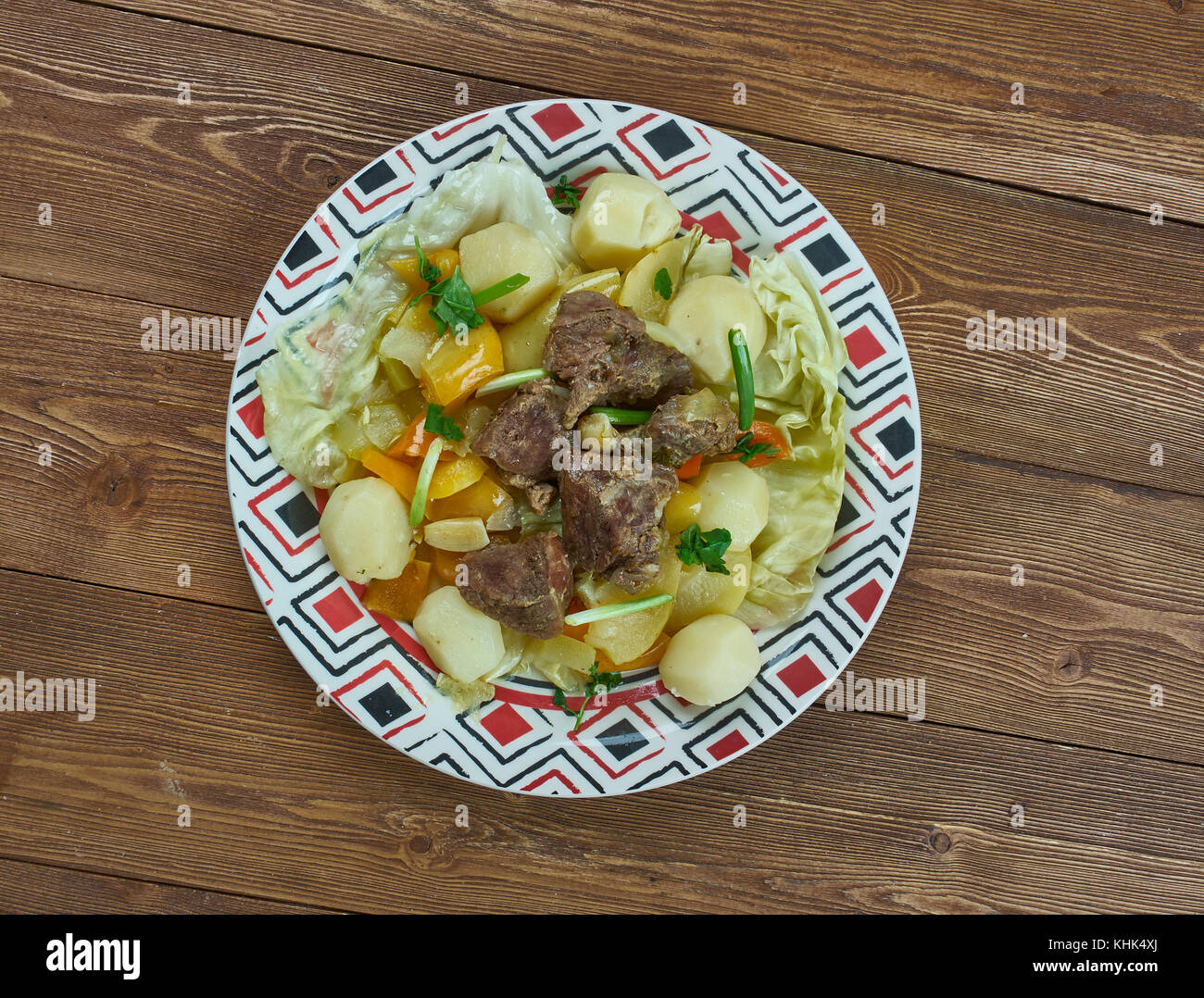 Dimlama - turkic stew made with various combinations of meat, potatoes ...