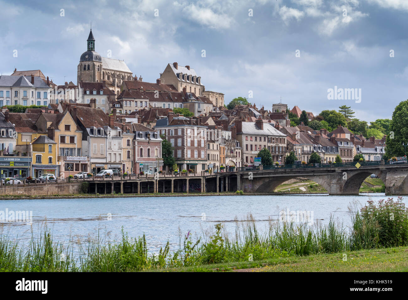 Joigny Yonne Bourgogne-Franche-Comte France Stock Photo - Alamy