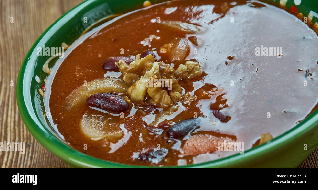 lobahashu - Armenian traditional bean soup, close up Stock Photo - Alamy