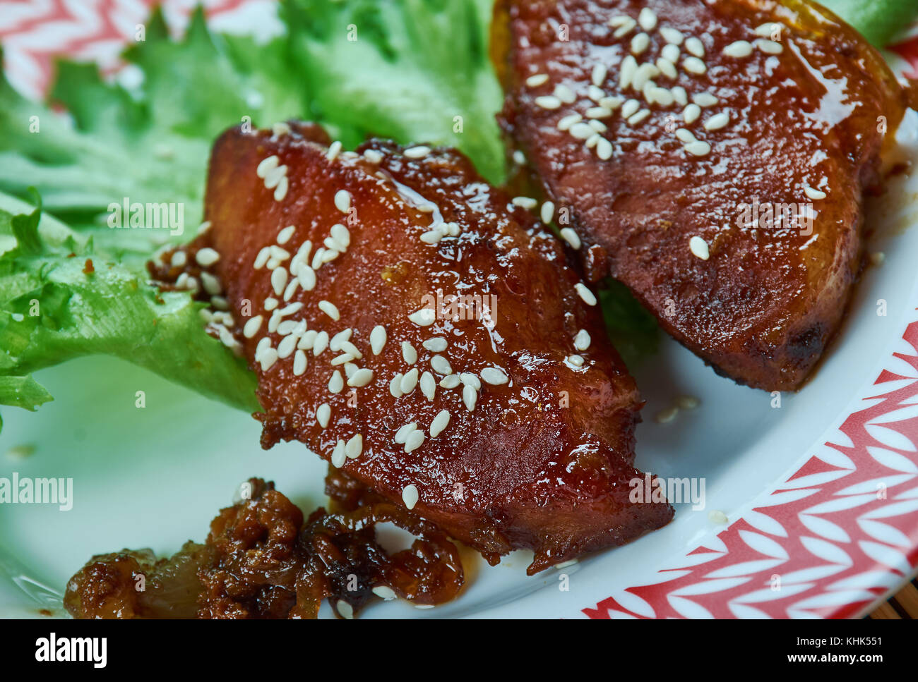 Peking Pork Chops - Jing Du Pork, Sweet and sour pork chop ...