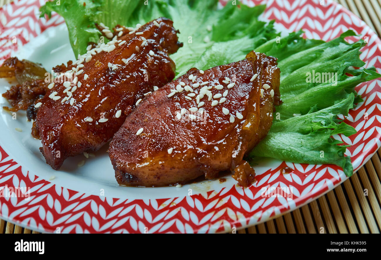 Peking Pork Chops - Jing Du Pork, Sweet and sour pork chop ...