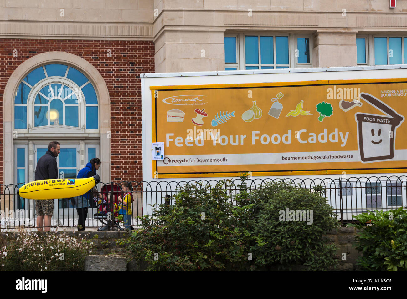 Feed your food caddy Stock Photo - Alamy