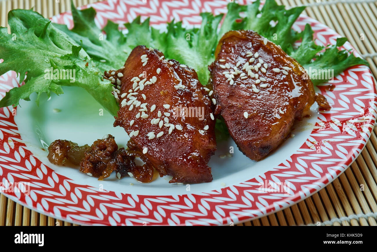 Peking Pork Chops - Jing Du Pork, Sweet and sour pork chop ...