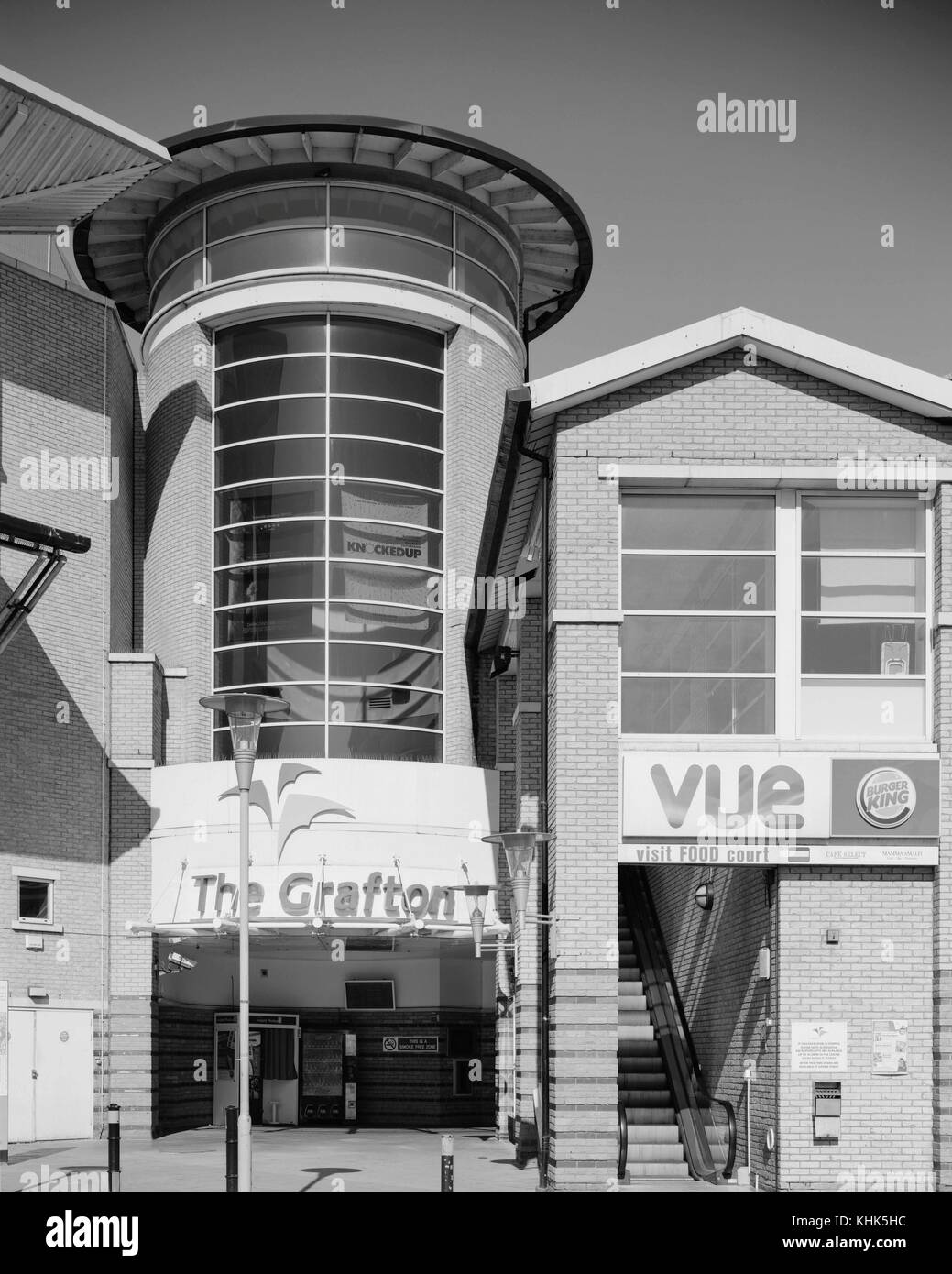 East Road Entrance to the Grafton Shopping Centre Cambridge Stock Photo ...
