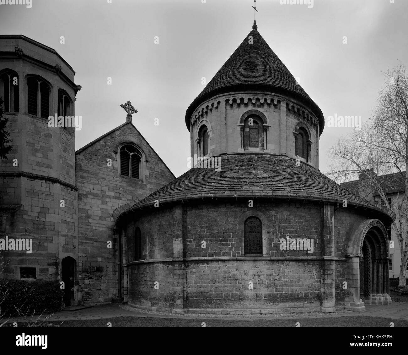 The Round Church of St Andrew the Great Cambridge Stock Photo - Alamy