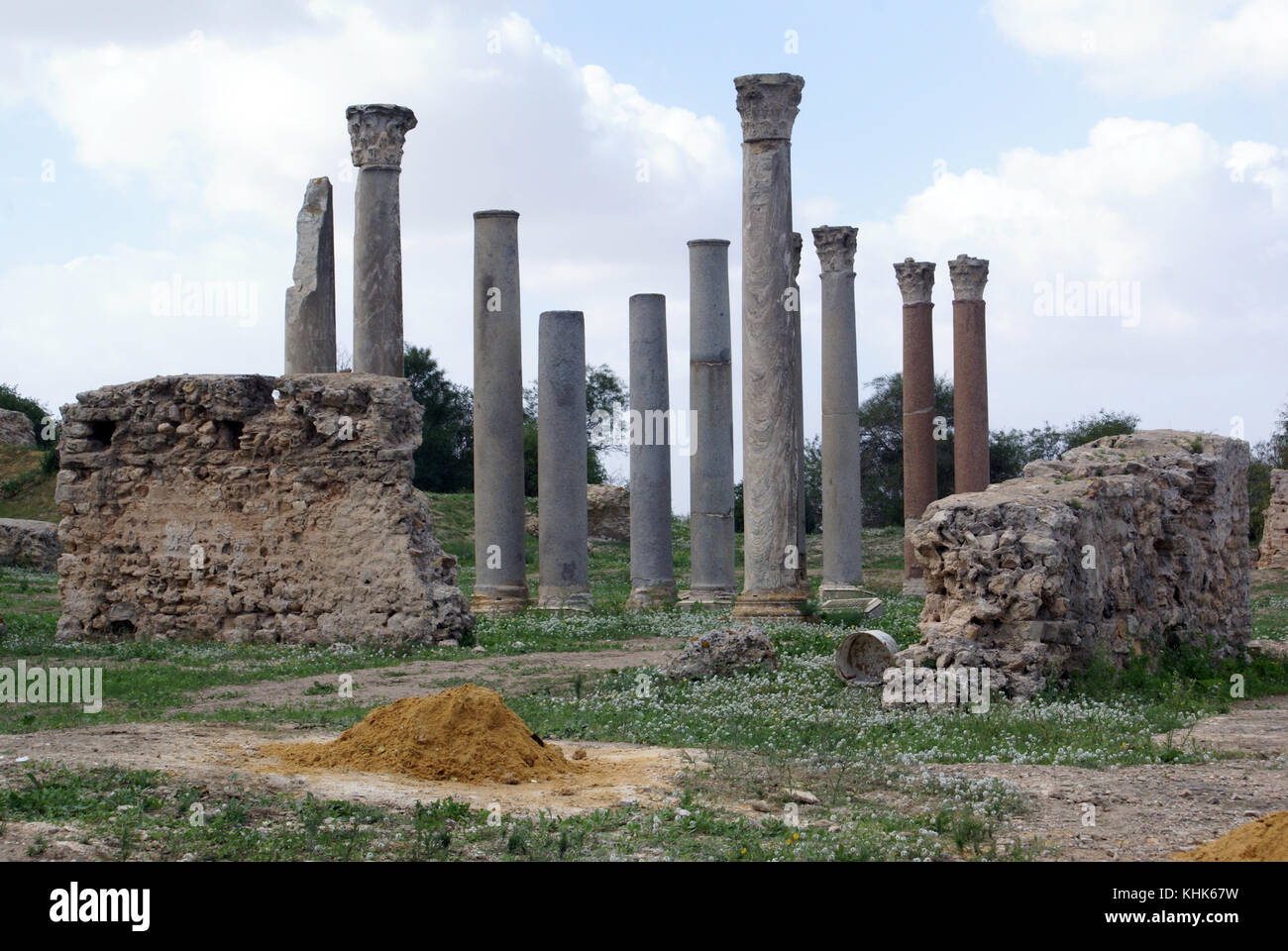 Carthage roman columns hi-res stock photography and images - Alamy