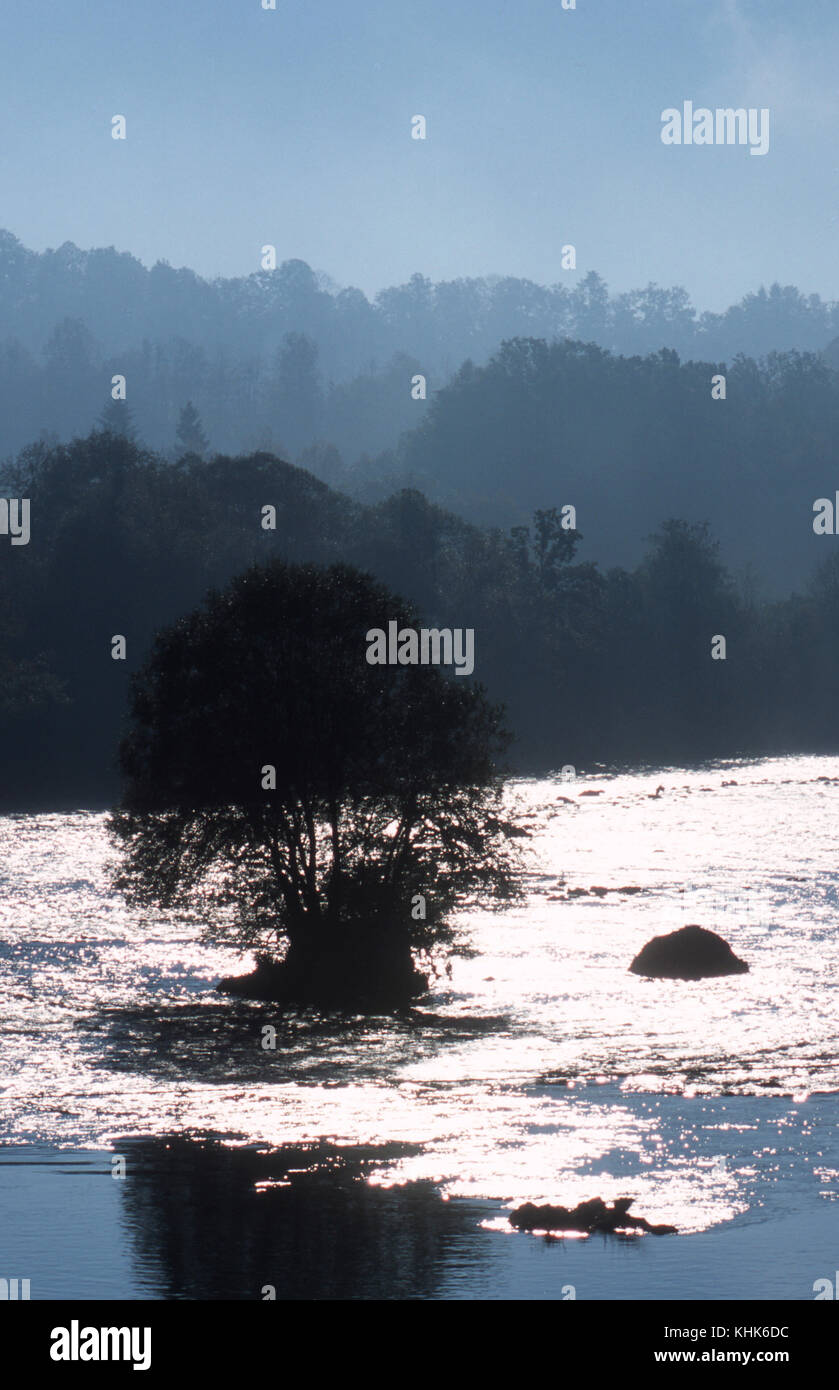 Slowenien, Radovljica, Fluss Sava bei Radovljica Stock Photo - Alamy