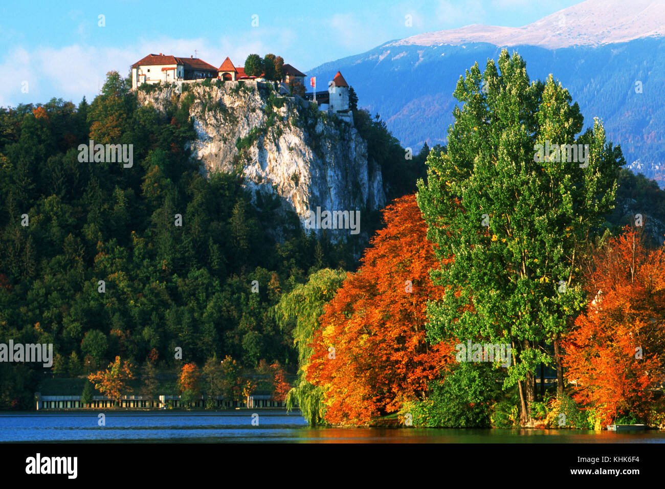 Burg von bled hi-res stock photography and images - Alamy
