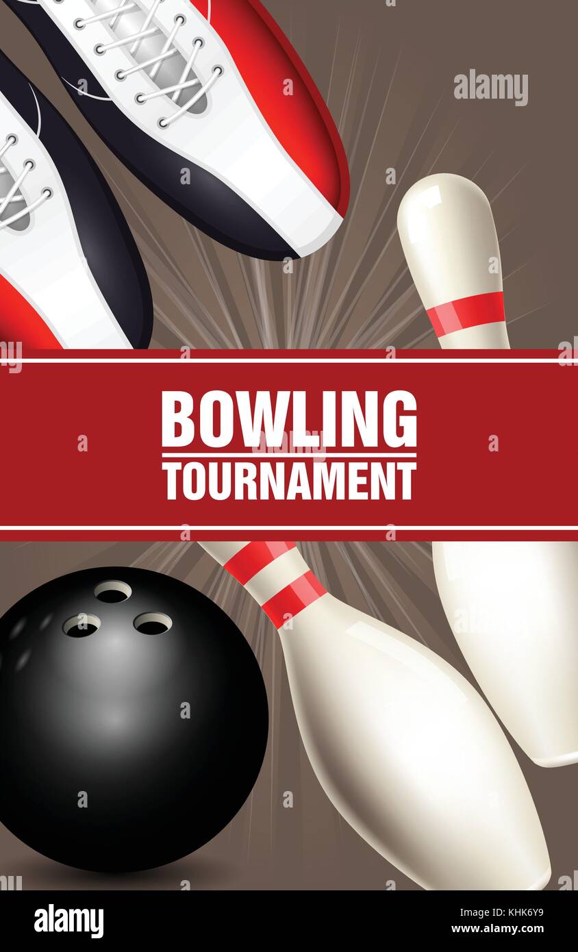 Wii Bowling Tournament Flyer