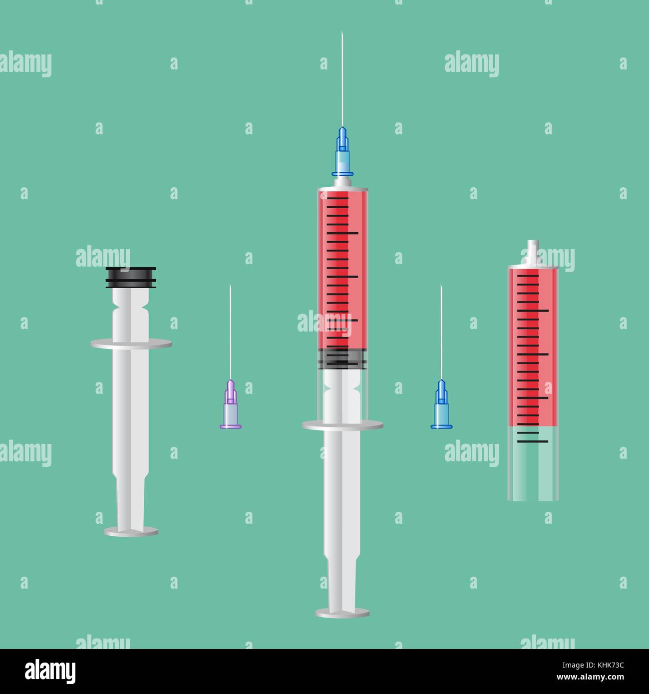 Syringe vector illustration Stock Vector Image & Art - Alamy
