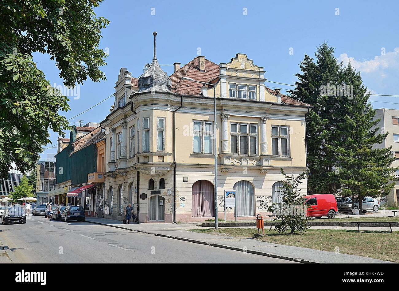 In the Center of Prijedor, Republic of Srpska, Bosnia and Hercegovina ...