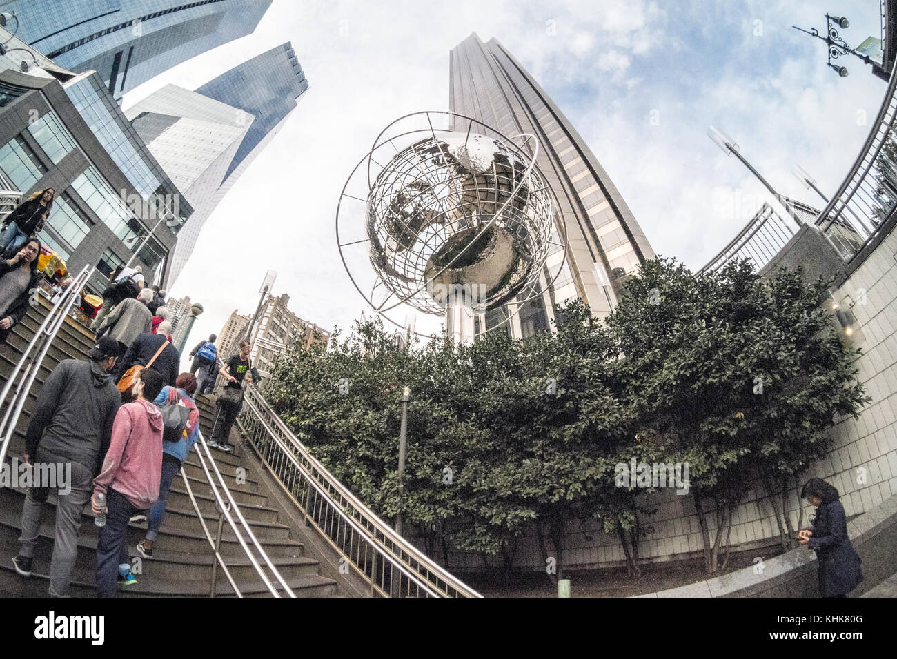 Columbus Circus subway station, Manhattan, New York City, NY, United ...