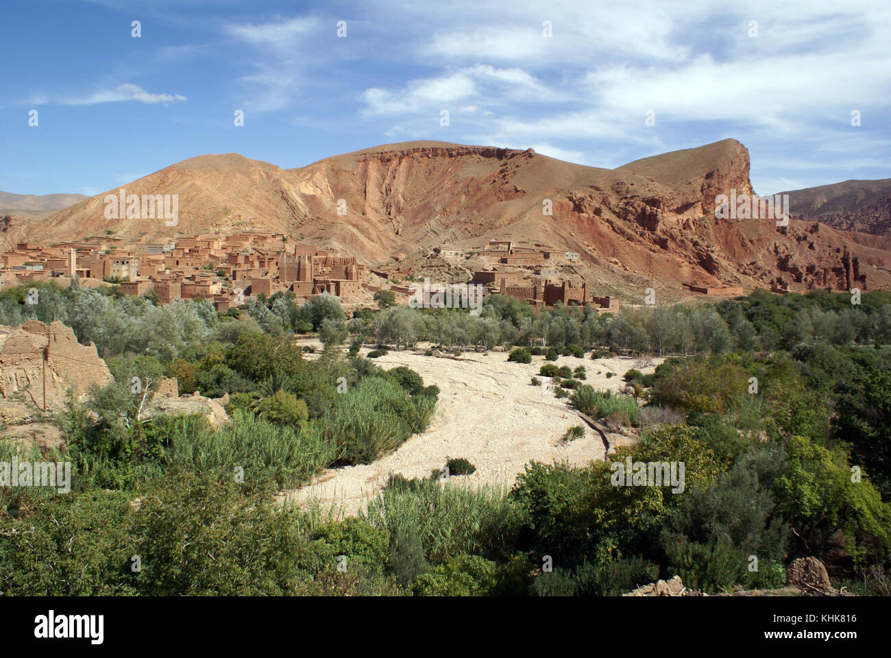 Moroccan village in Bulman Dodes, Morocco Stock Photo - Alamy