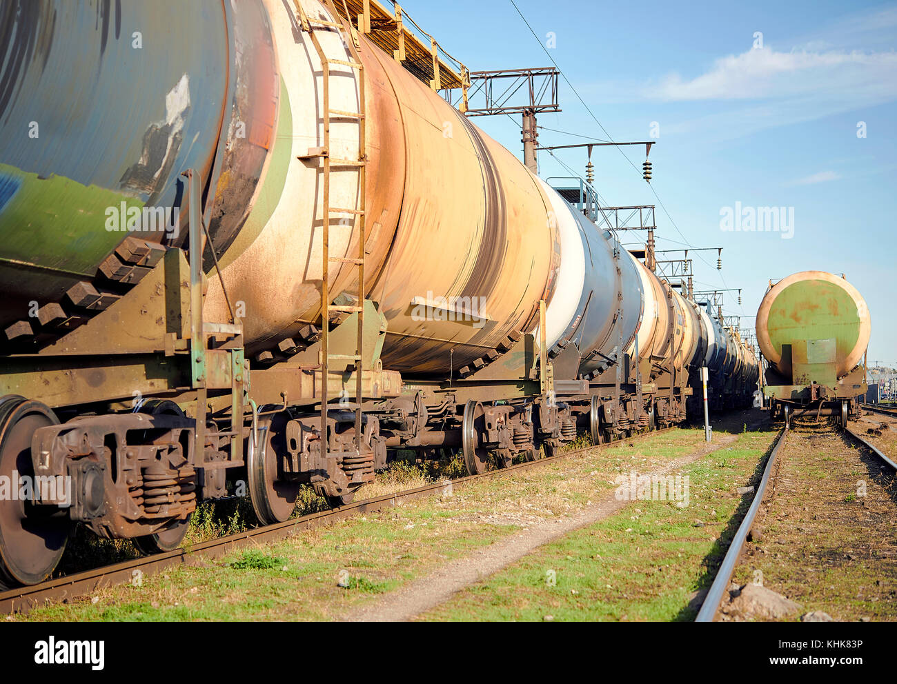 Freight cargo train liquid metal hi-res stock photography and images ...