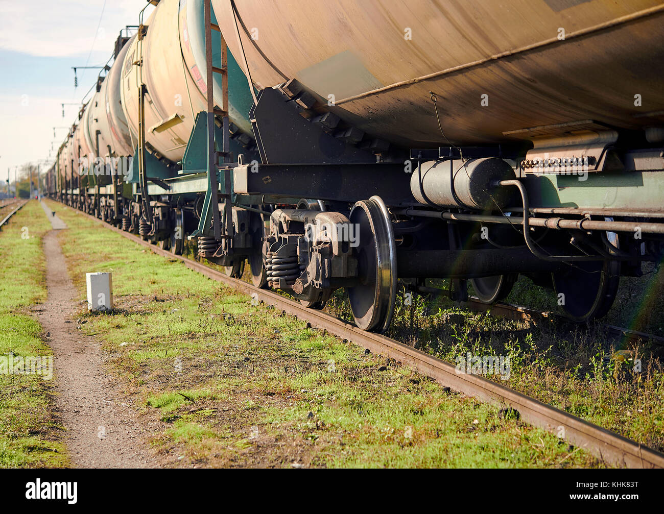 Freight cargo train liquid metal hi-res stock photography and images ...