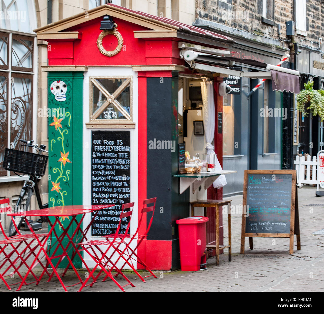 Coffee booth hi-res stock photography and images - Alamy