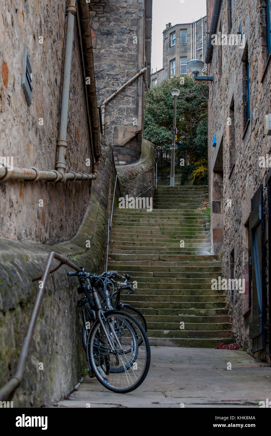 Scotland tourists staircase hi-res stock photography and images - Alamy