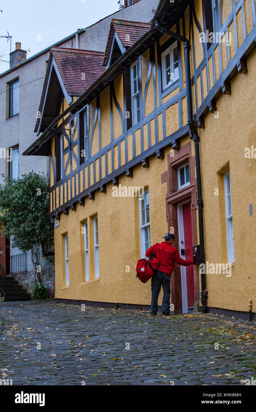 Postman Scotland Village High Resolution Stock Photography and Images ...
