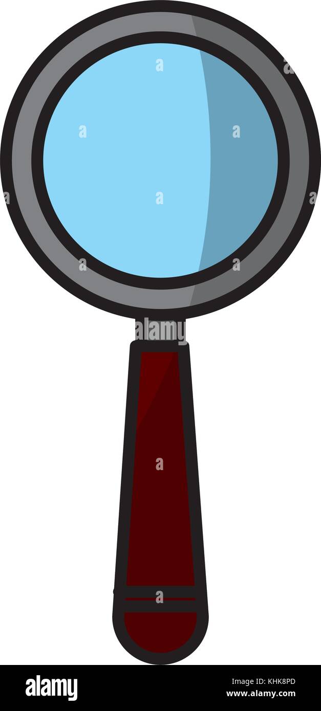 Magnifying glass symbol Stock Vector Image & Art - Alamy