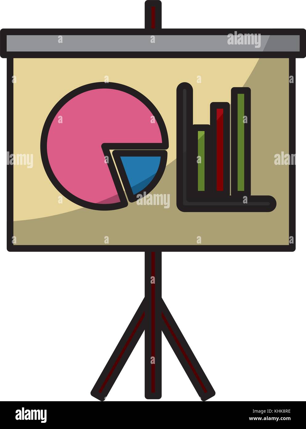 statistics presentation board Stock Vector Image & Art - Alamy