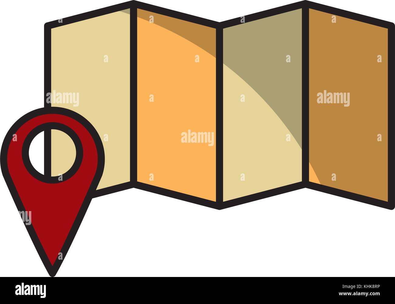 Map location symbol Stock Vector Image & Art - Alamy