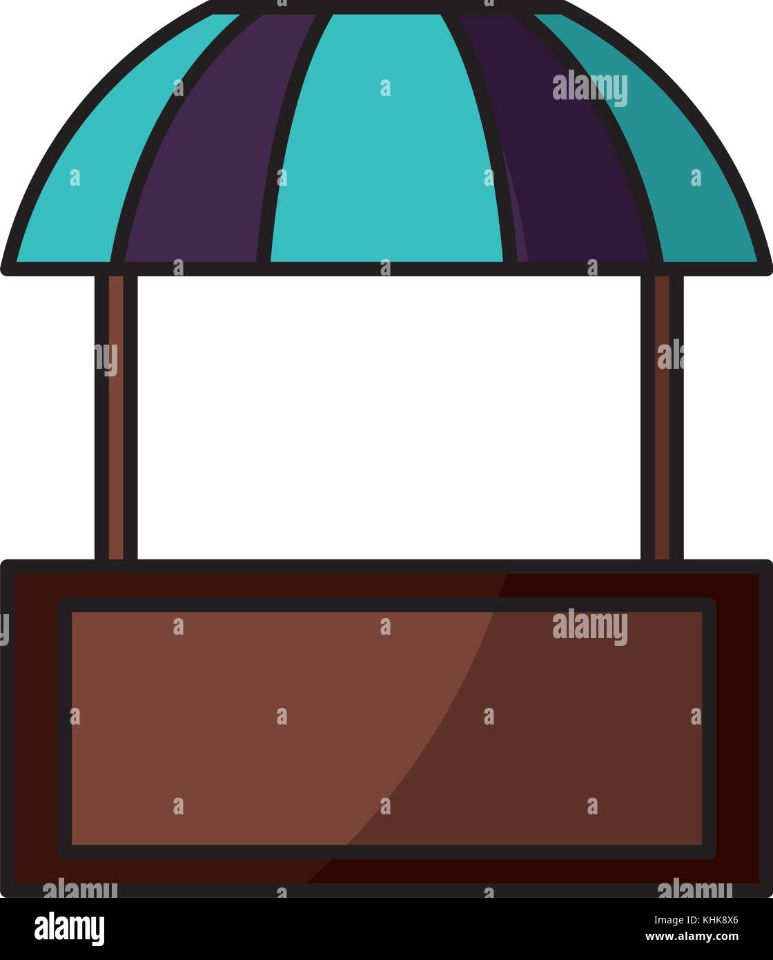 Market stall symbol Stock Vector Image & Art - Alamy