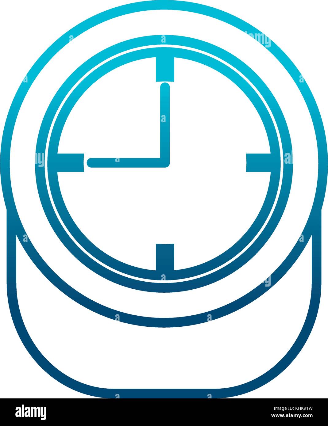 Analog clock time Stock Vector Image & Art - Alamy