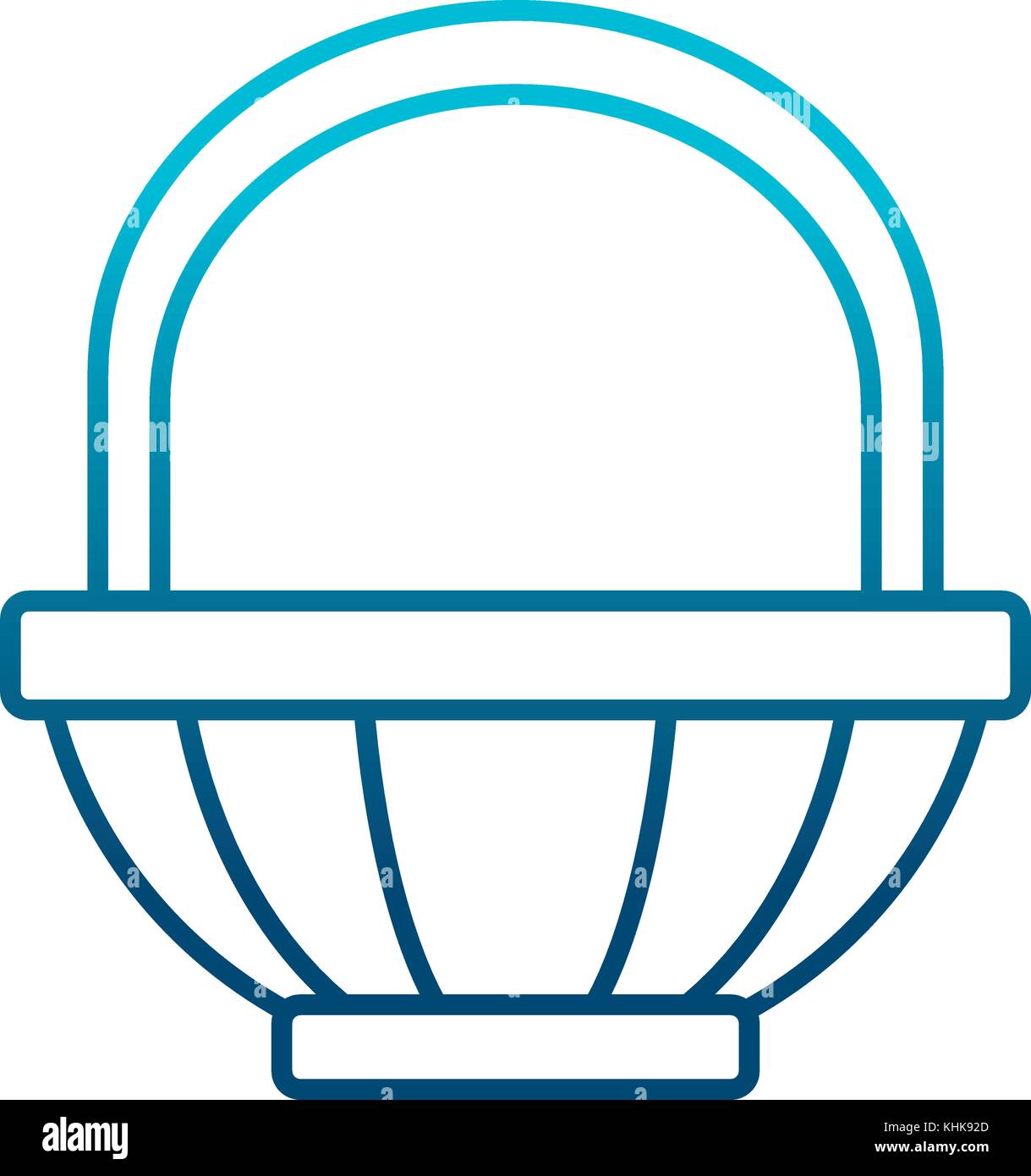 Empty basket symbol Stock Vector Image & Art - Alamy