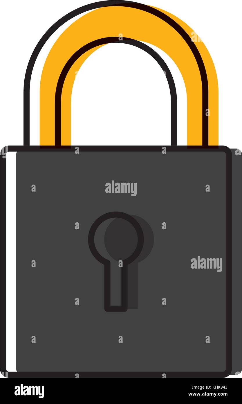 Padlock security symbol Stock Vector Image & Art - Alamy