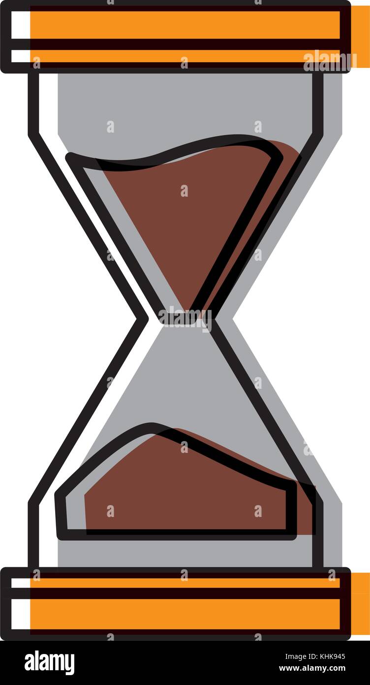Hourglass antique timer Stock Vector Image & Art - Alamy