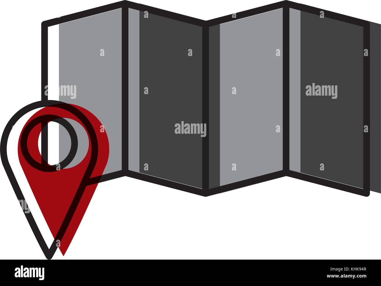 Map location symbol Stock Vector Image & Art - Alamy