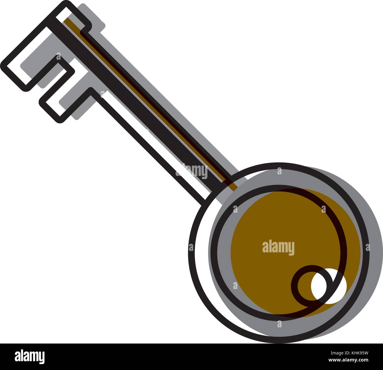 Key door isolated Stock Vector Image & Art - Alamy