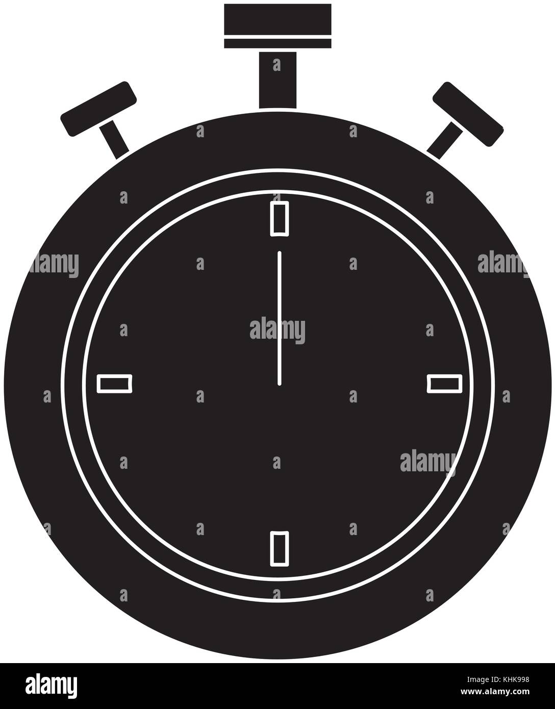 Sport chronometer timer Stock Vector Image & Art - Alamy