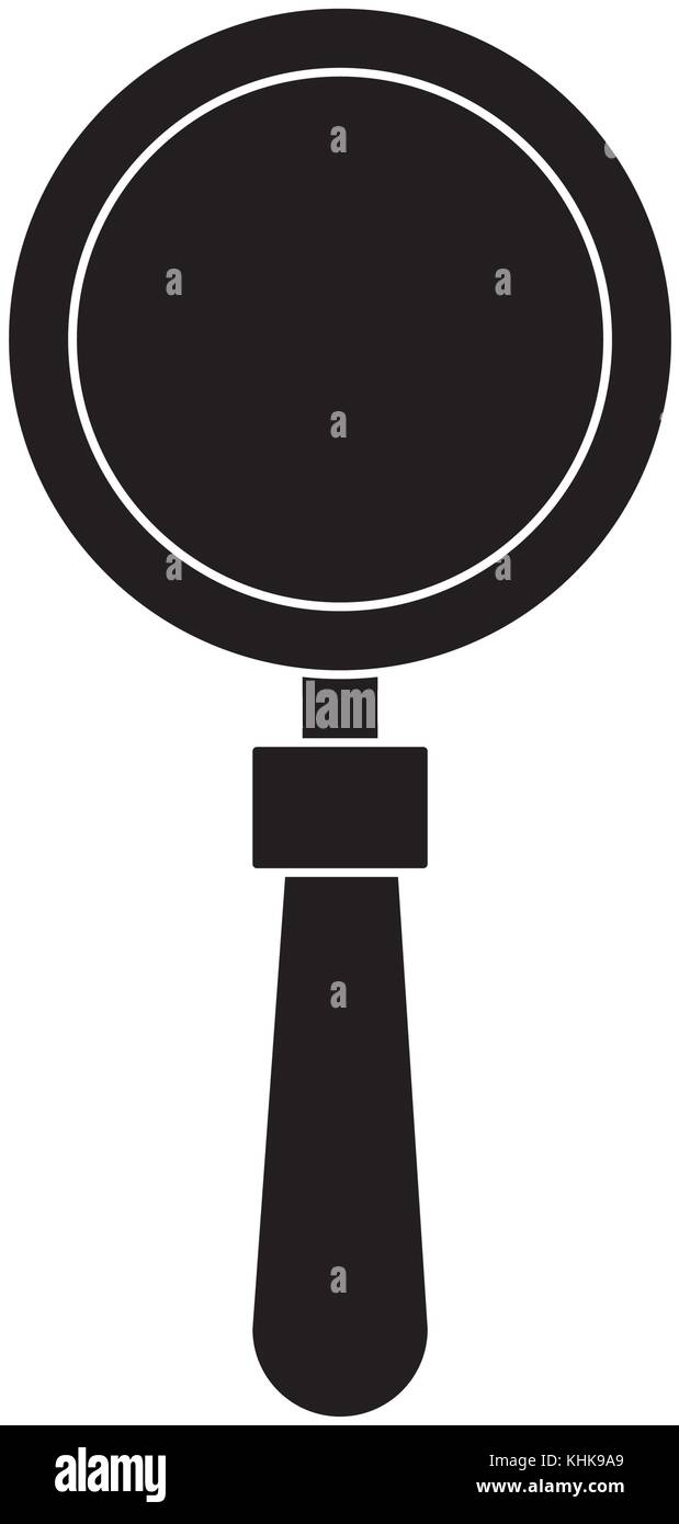 Magnifying glass symbol Stock Vector Image & Art - Alamy