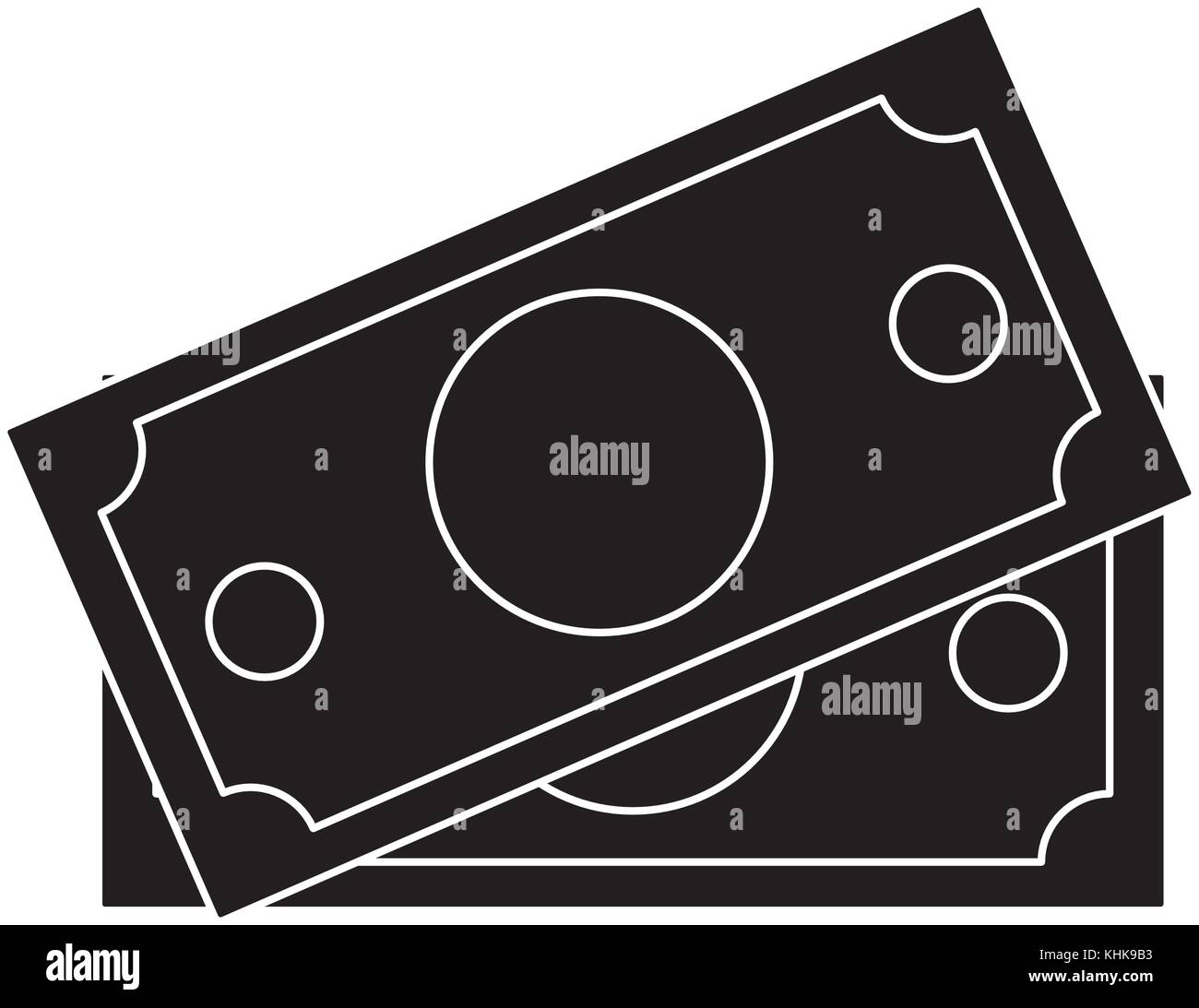 Money bills isolated Stock Vector Image & Art - Alamy