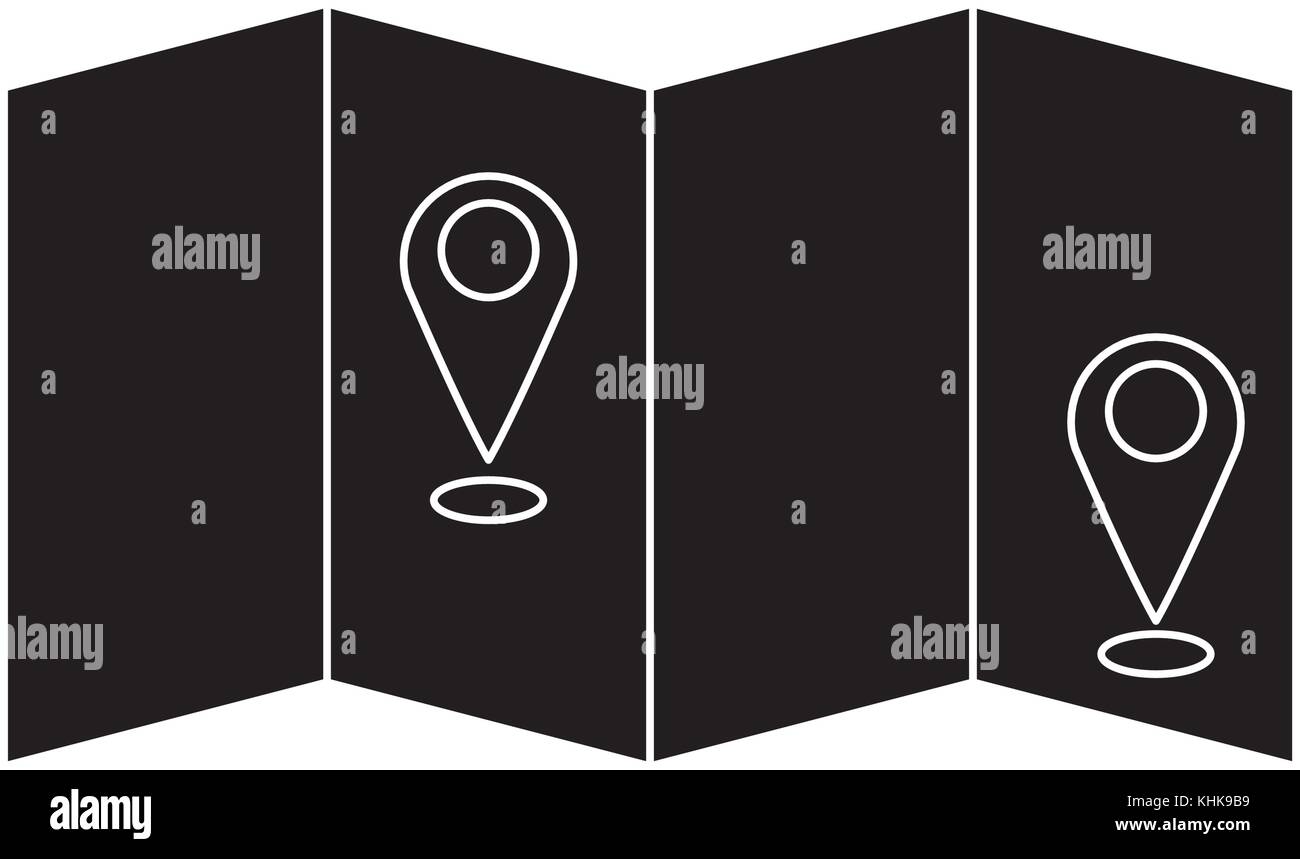 Map location symbol Stock Vector Image & Art - Alamy